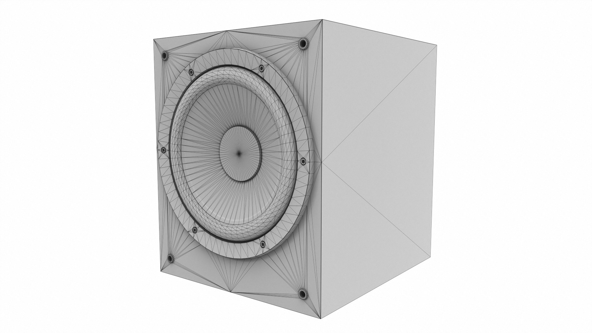 3D Subwoofer model - TurboSquid 1794690