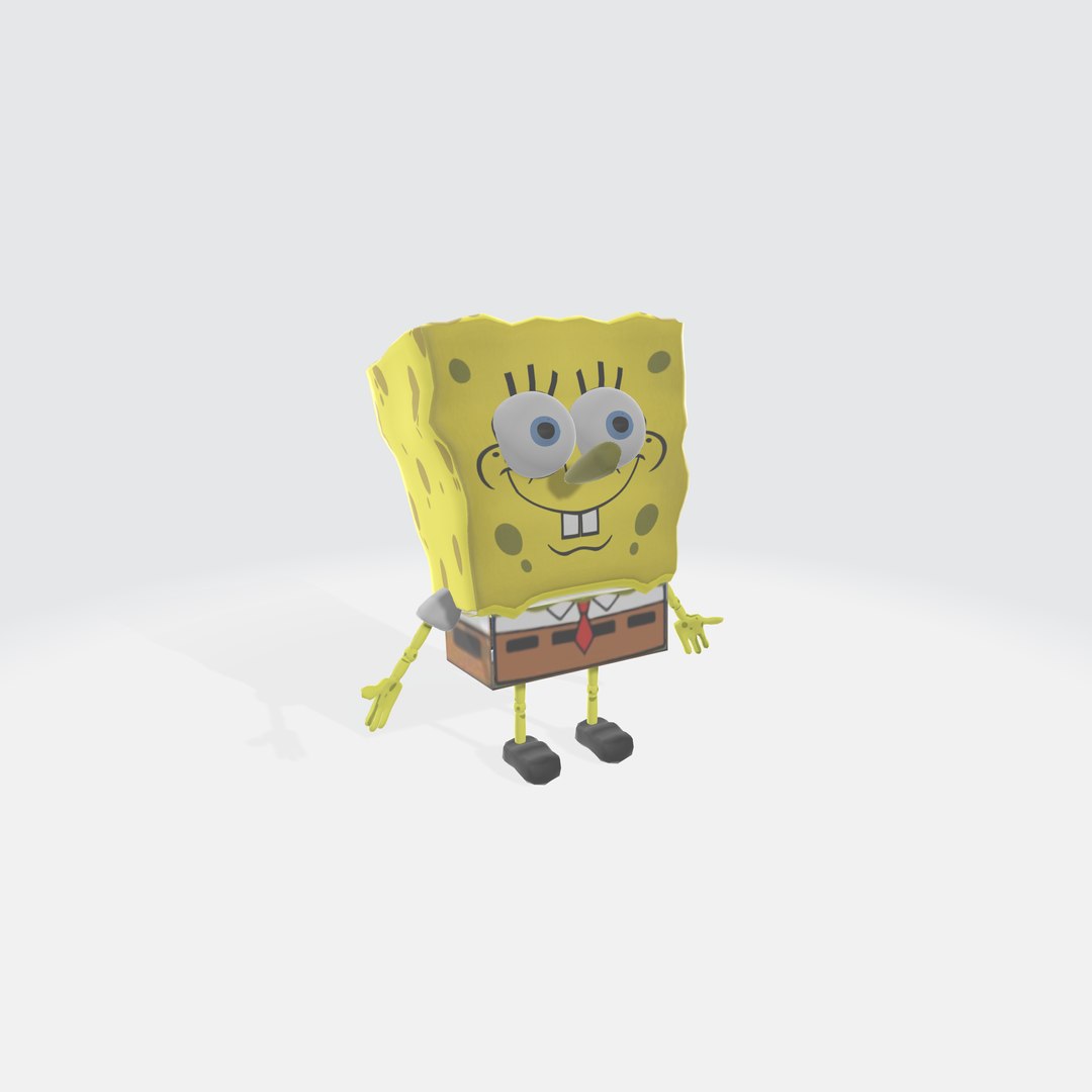 3D Model SpongeBob - TurboSquid 2018740