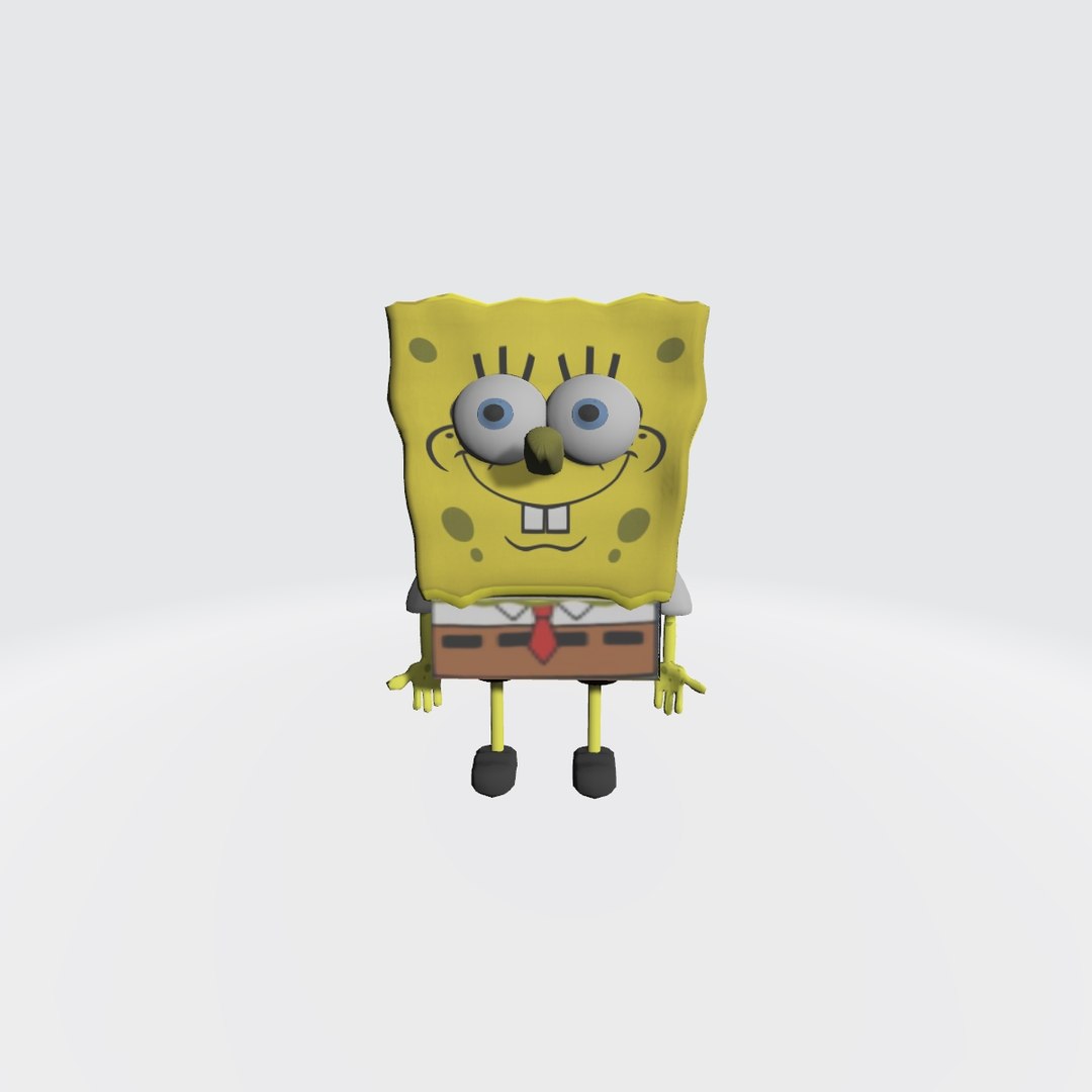 3D Model SpongeBob - TurboSquid 2018740