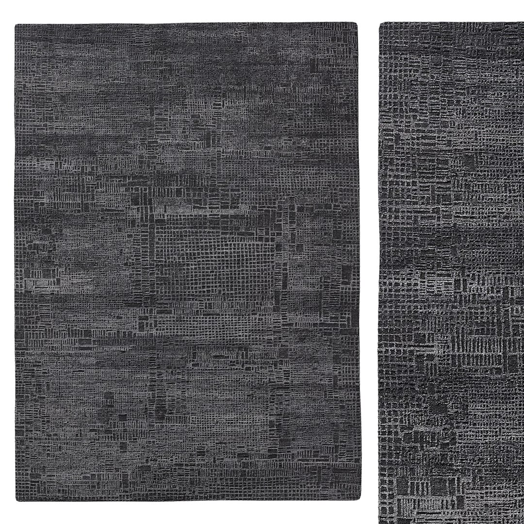 3D Model CARTO HAND-KNOTTED RUG B - TurboSquid 1969076