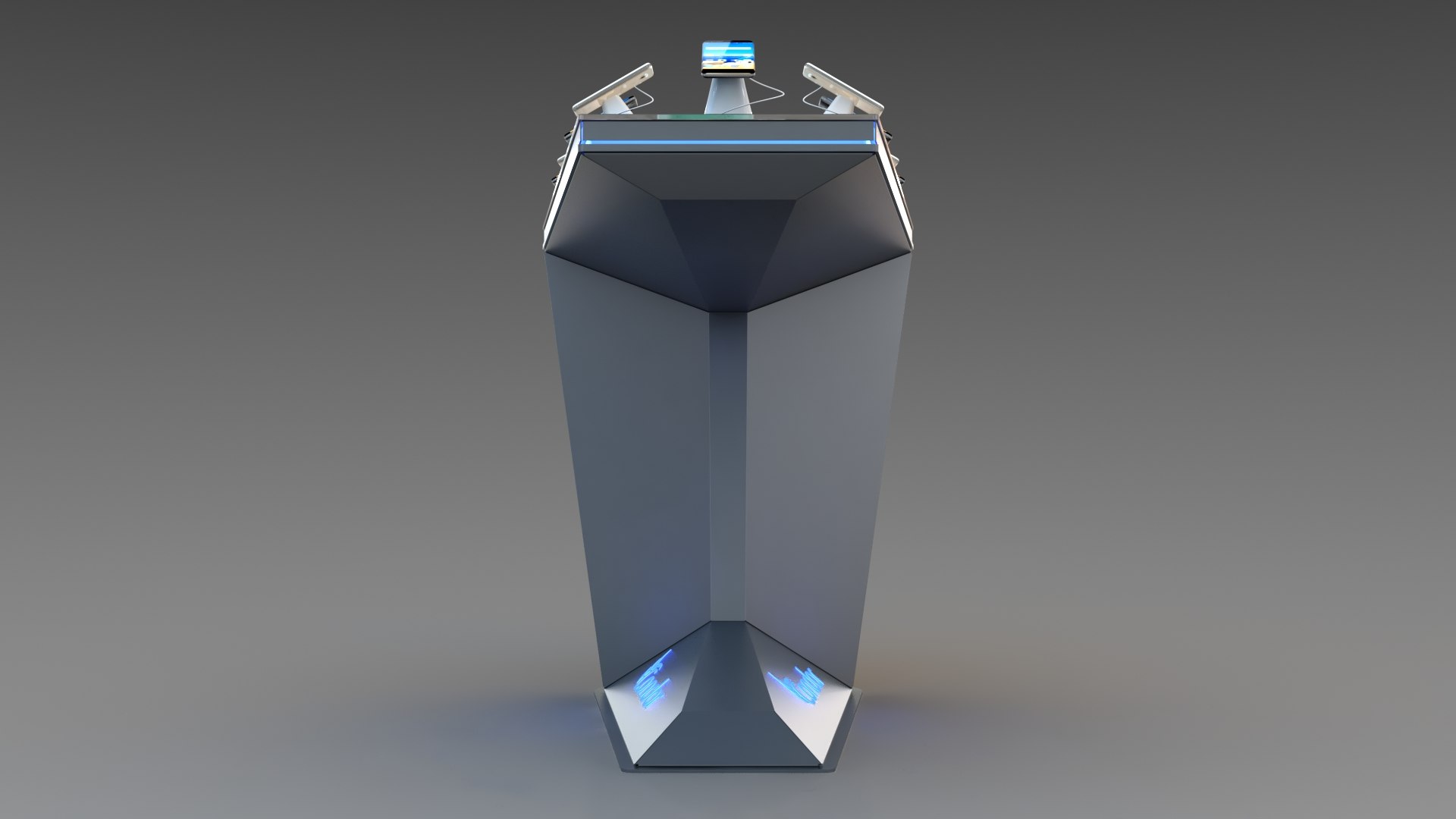 Electronic Display Unit 3D Model - TurboSquid 1716401