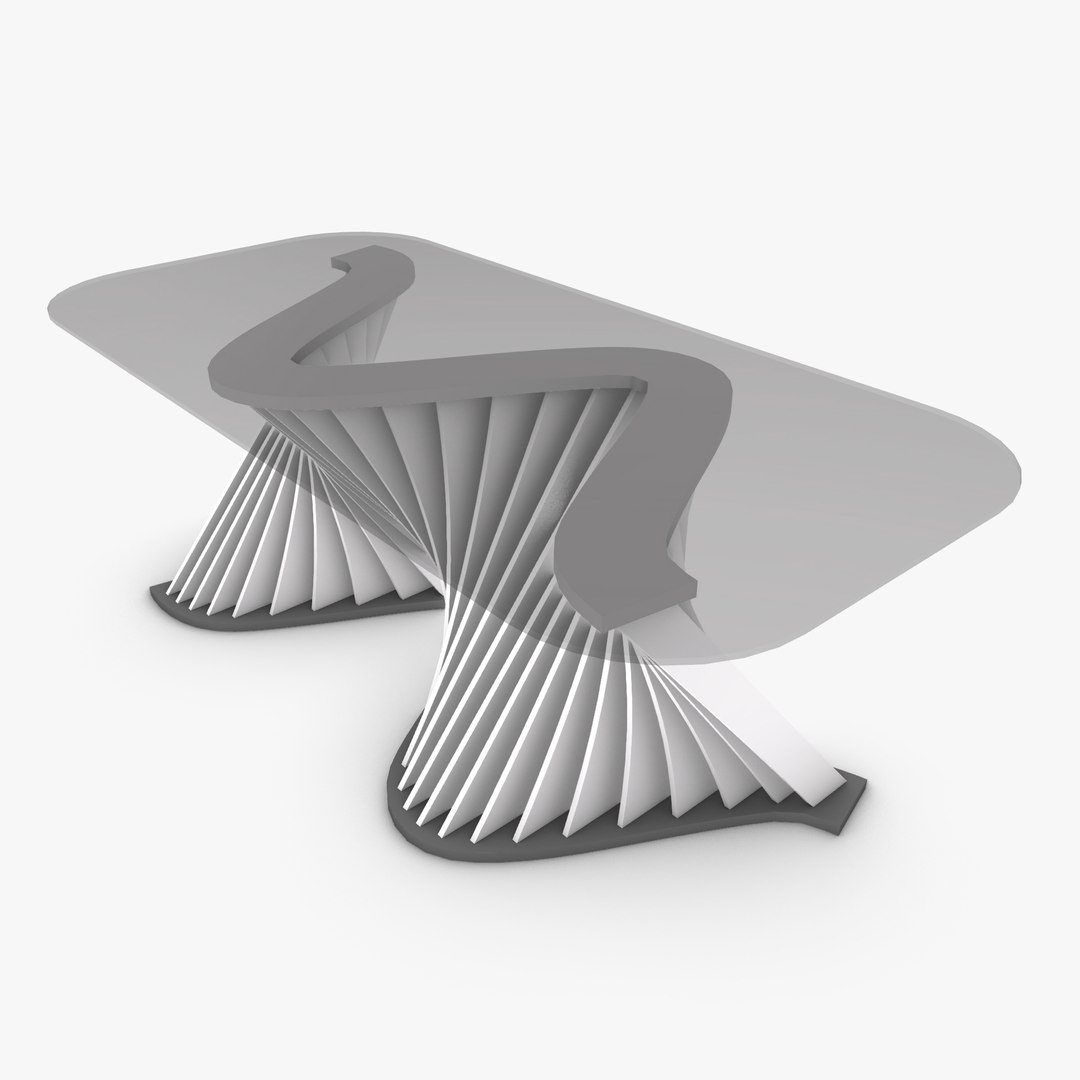 Dancing Wavy Table 3D - TurboSquid 2163183