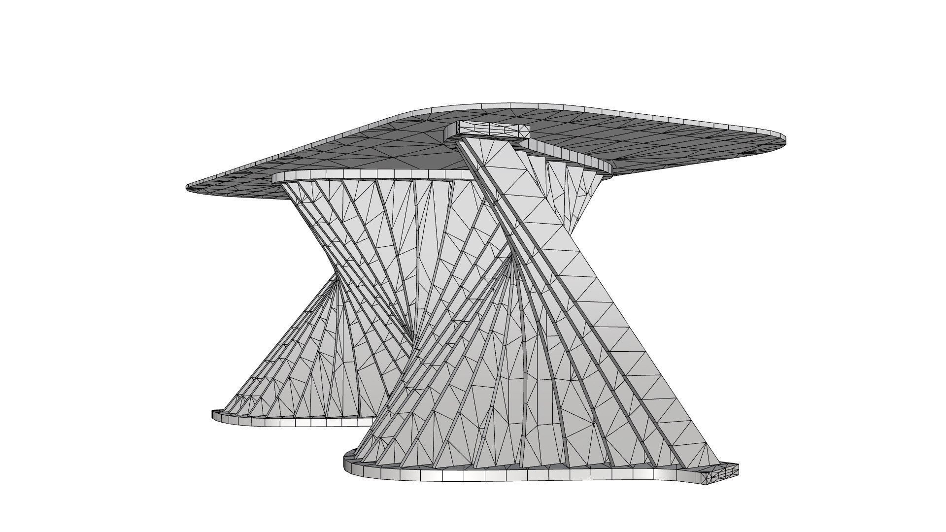 Dancing Wavy Table 3D - TurboSquid 2163183