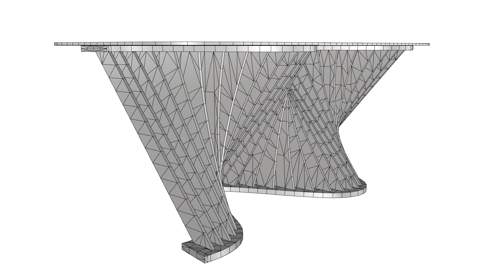 Dancing Wavy Table 3D - TurboSquid 2163183