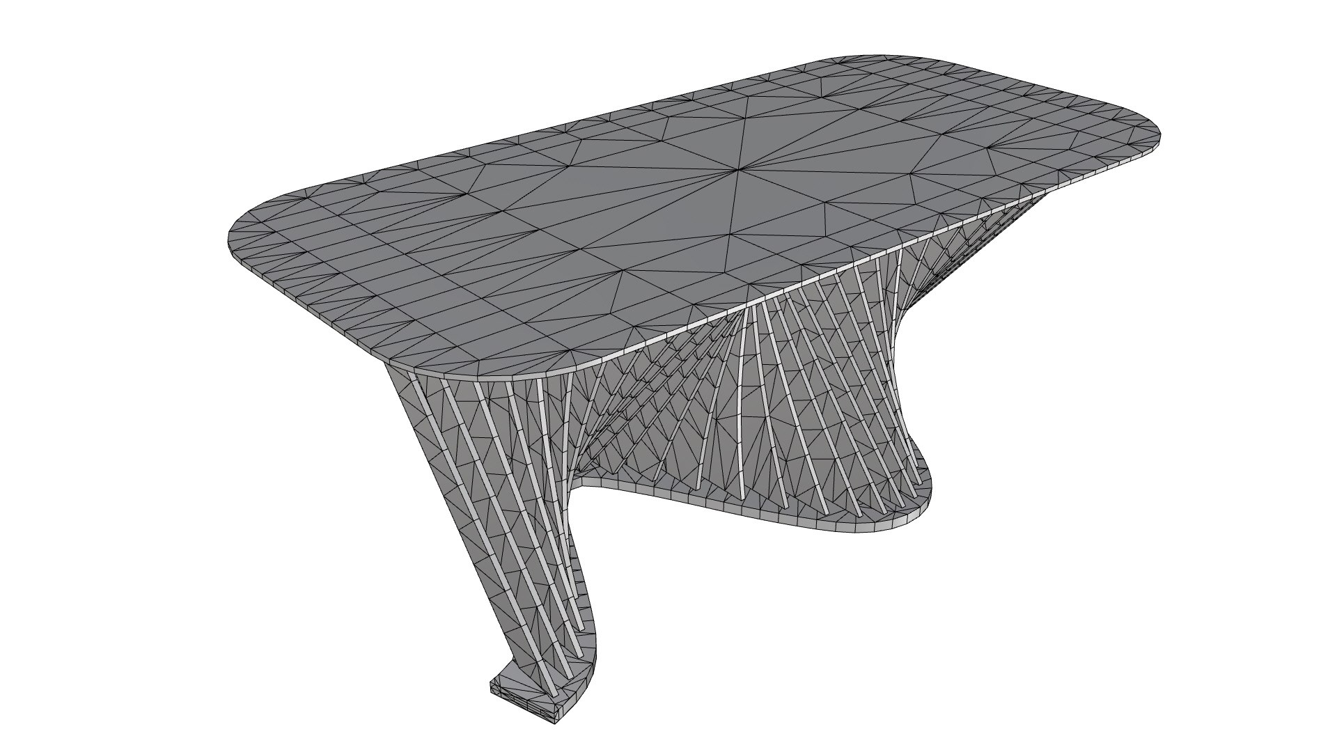 Dancing Wavy Table 3D - TurboSquid 2163183