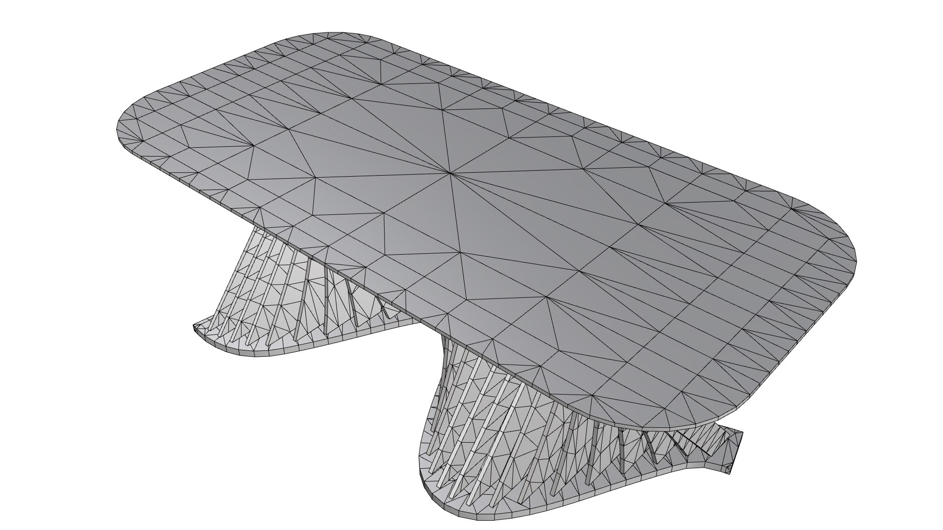 Dancing Wavy Table 3D - TurboSquid 2163183