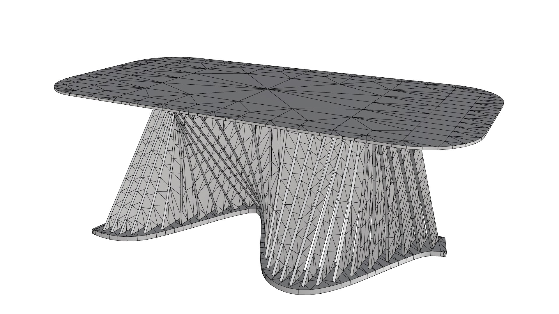 Dancing Wavy Table 3D - TurboSquid 2163183