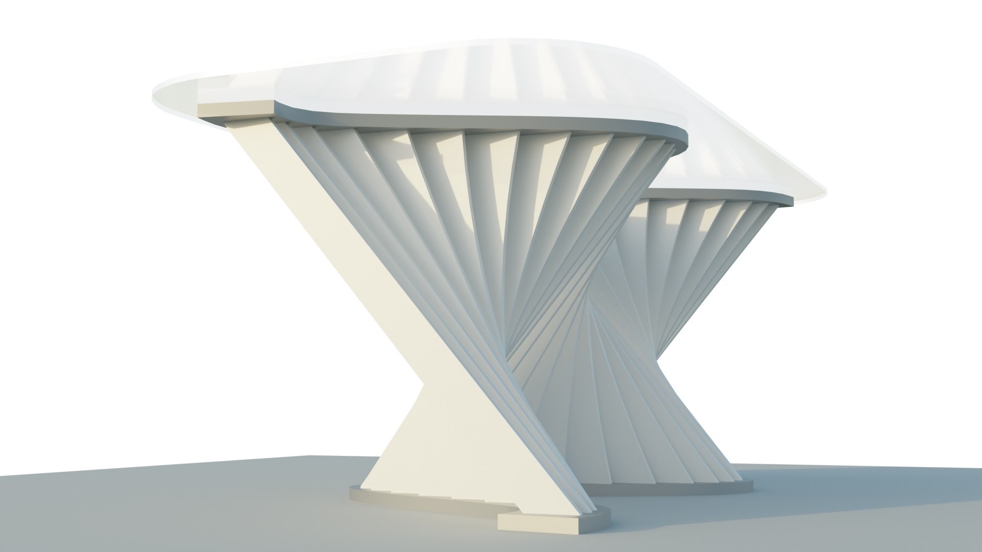 Dancing Wavy Table 3D - TurboSquid 2163183