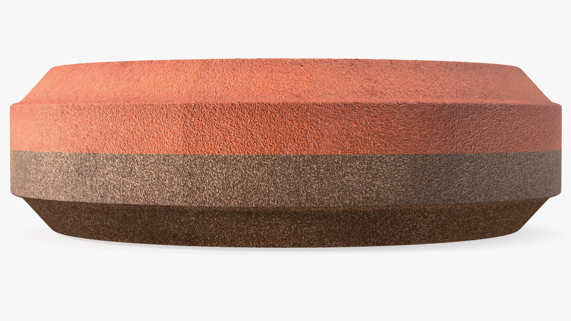 3D Whetstone Round Red - TurboSquid 1845835
