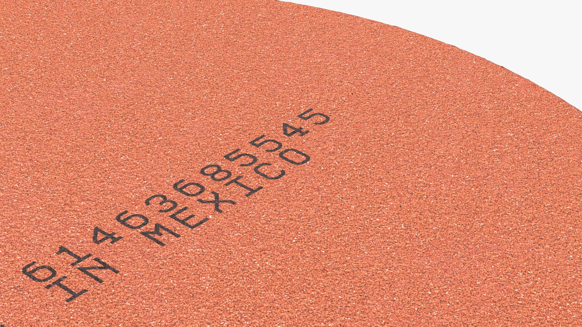 3D Whetstone Round Red - TurboSquid 1845835