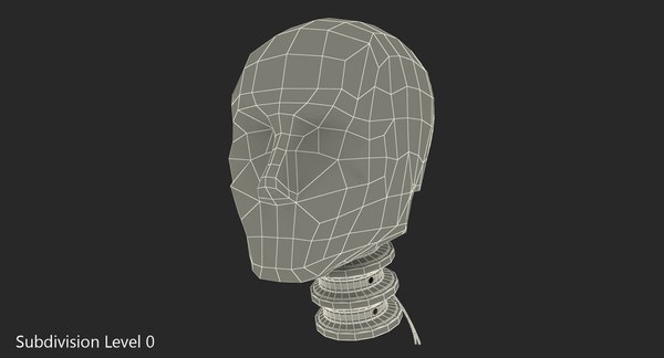 Crash test dummy head 3D model - TurboSquid 1359655