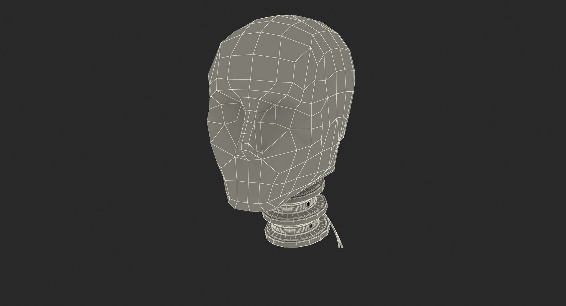 Crash Test Dummy Head 3D Model - TurboSquid 1359655
