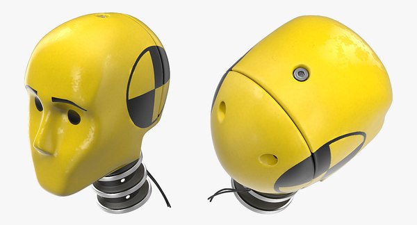 Crash test dummy head 3D model - TurboSquid 1359655