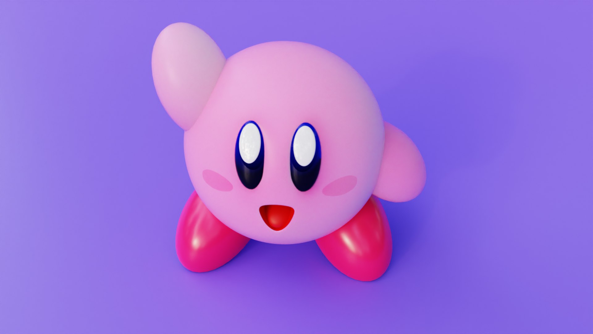Kirby 3d Character Model 3D Model - TurboSquid 2083971