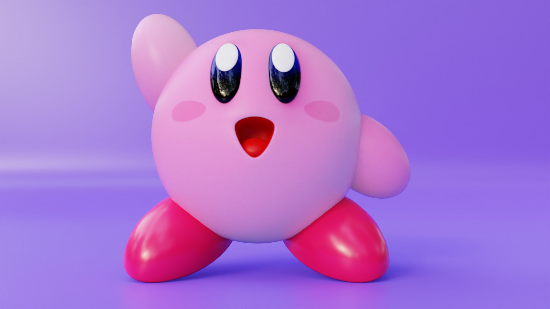 Kirby 3d Character Model 3D Model - TurboSquid 2083971