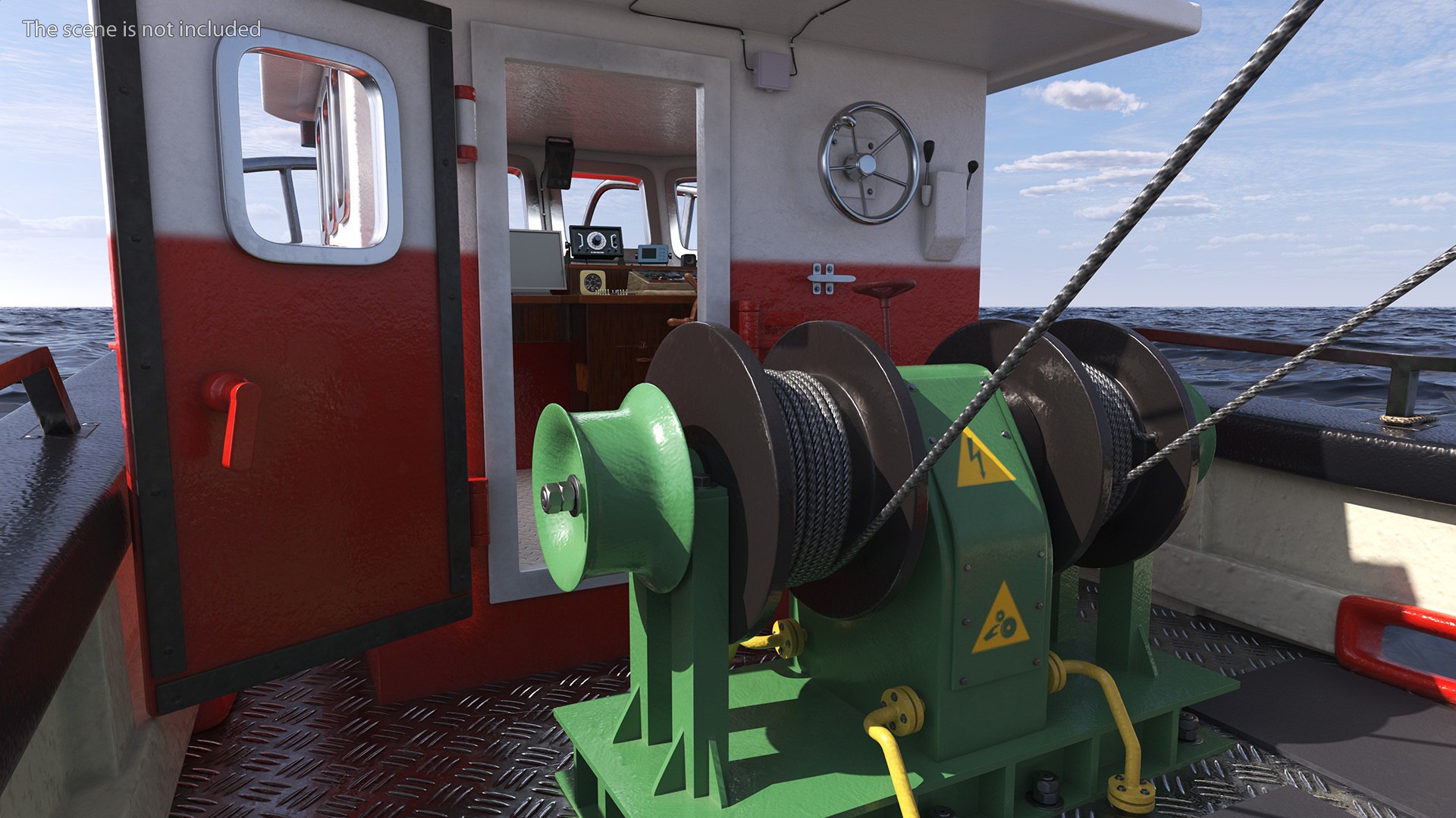 3D New Cygnus GM28-38 Small Fishing Vessel model - TurboSquid 2063599