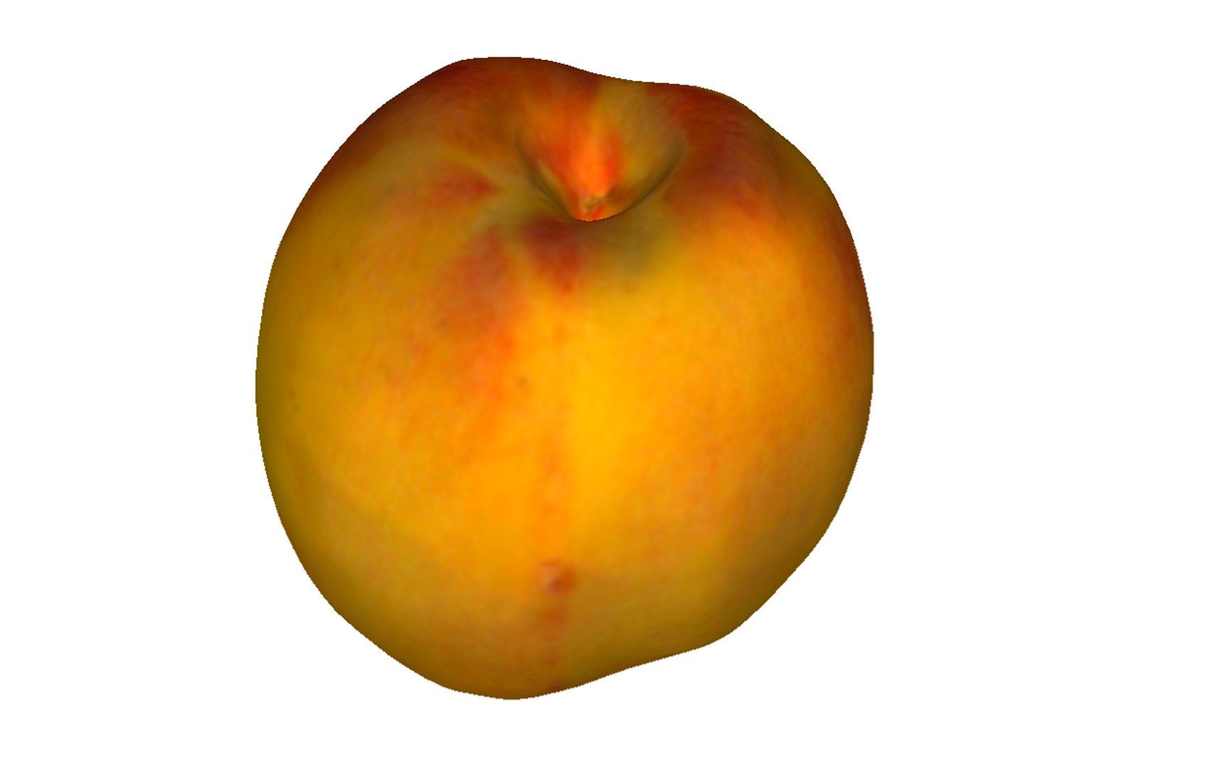 Peach scanned 3D model - TurboSquid 1620402
