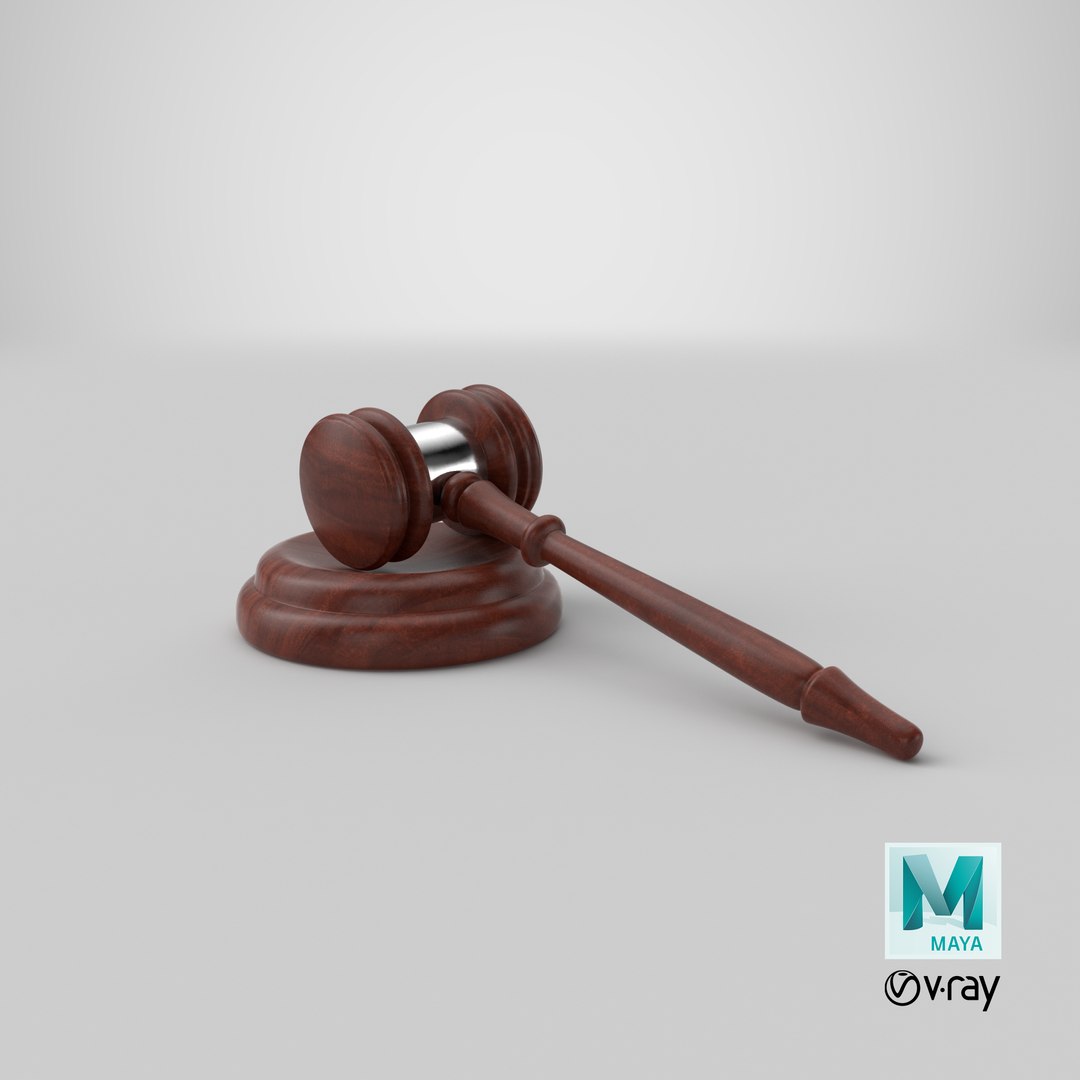 Gavel 3D Model - TurboSquid 1317122