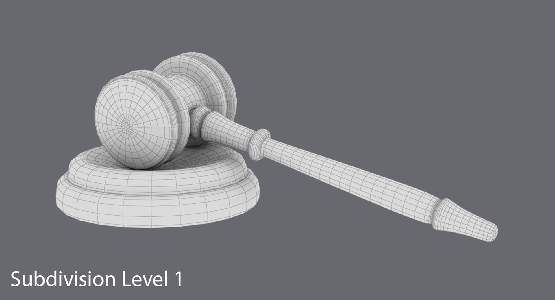 Gavel 3D Model - TurboSquid 1317122