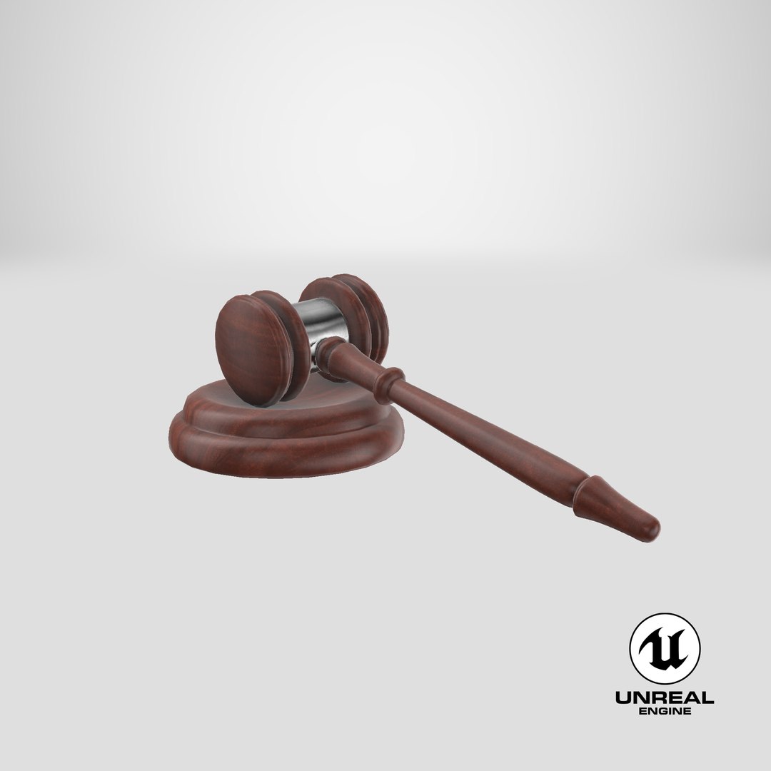 Gavel 3D Model - TurboSquid 1317122