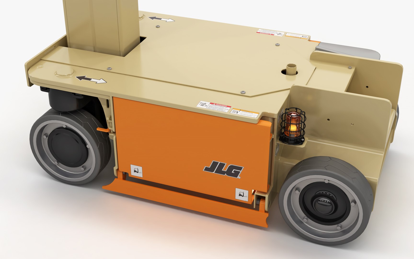 Jlg 1230es Driveable Vertical 3D Model - TurboSquid 1429584