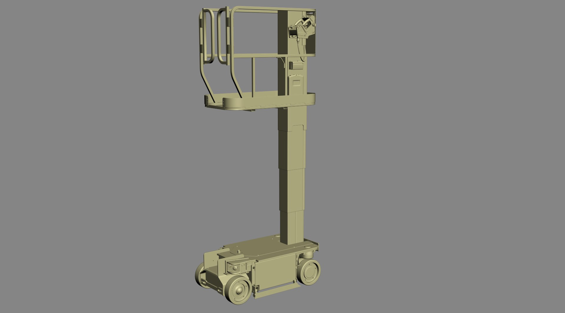 Jlg 1230es Driveable Vertical 3D Model - TurboSquid 1429584