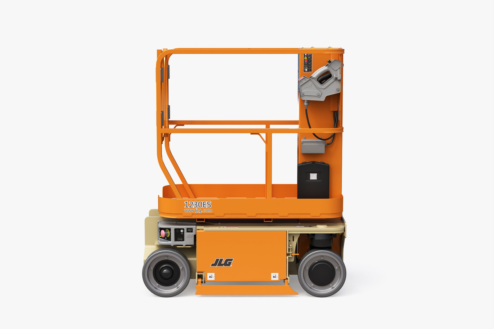 Jlg 1230es Driveable Vertical 3D Model - TurboSquid 1429584