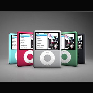 IPod 3D Models for Download | TurboSquid