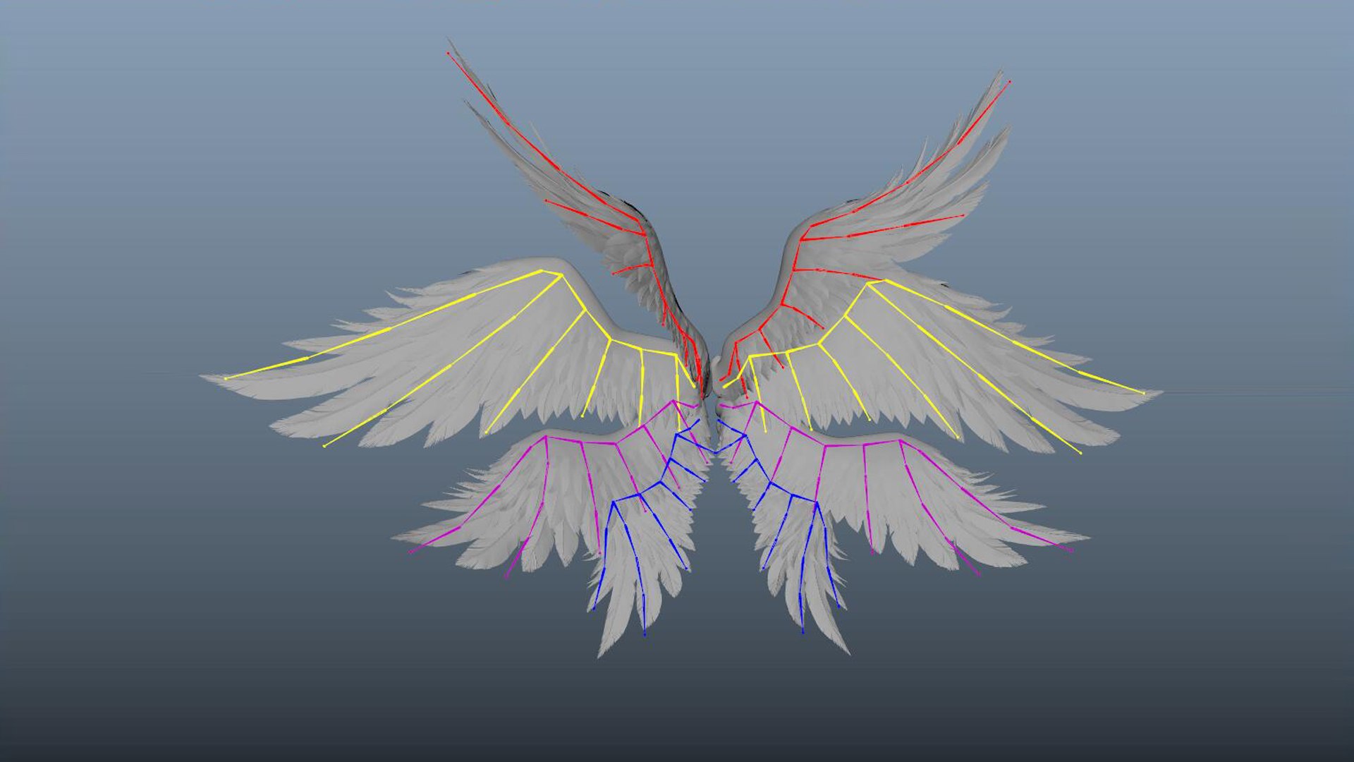 3D Model Angel Wings - TurboSquid 2041298
