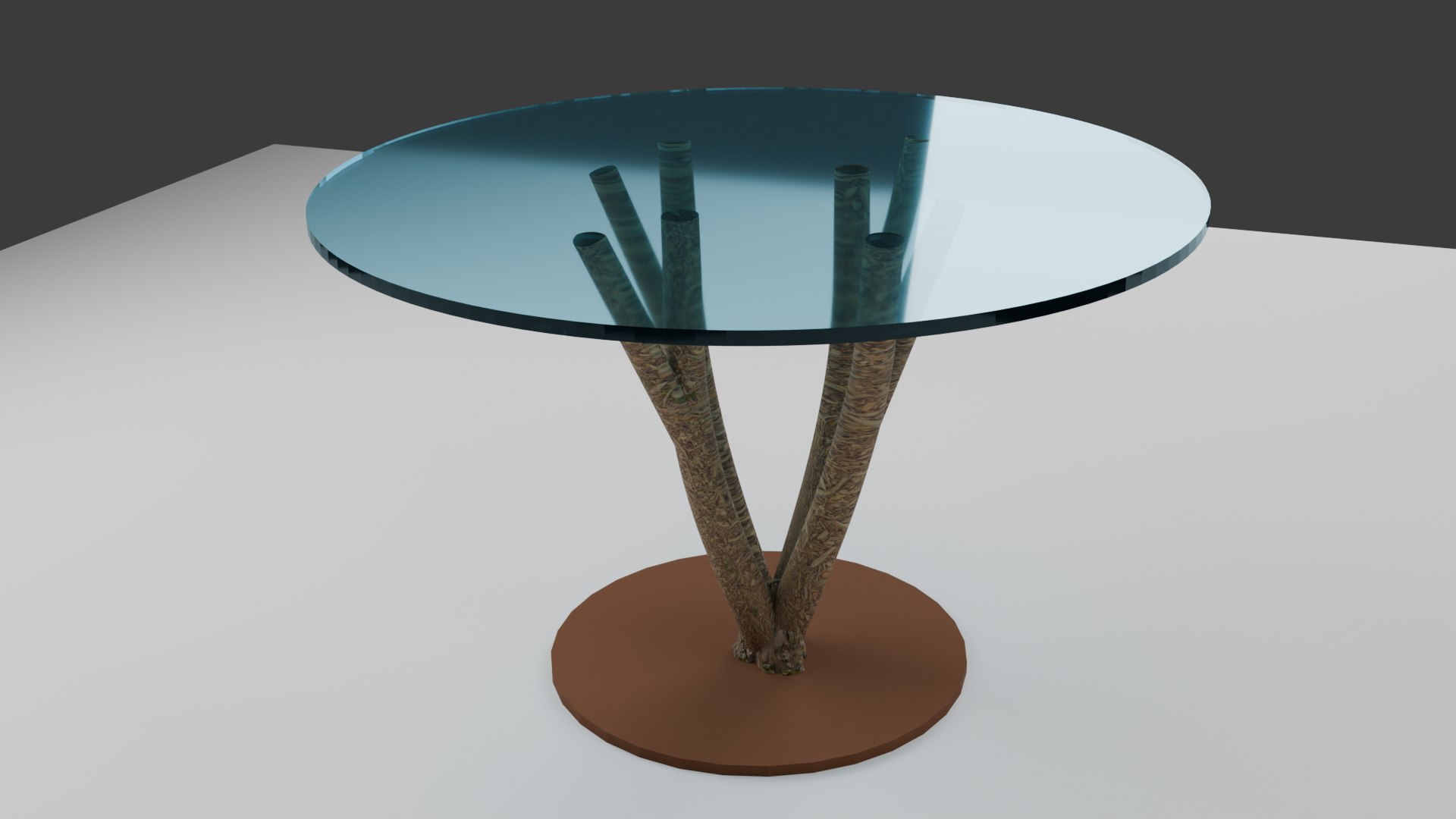 Coffee Glass Table 3D Model - TurboSquid 2324254