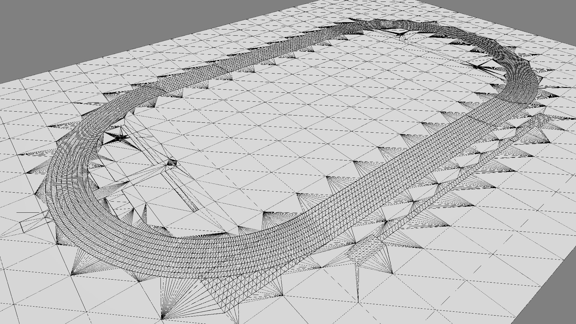 3D Athletic Track And Sectors Model - TurboSquid 2262744