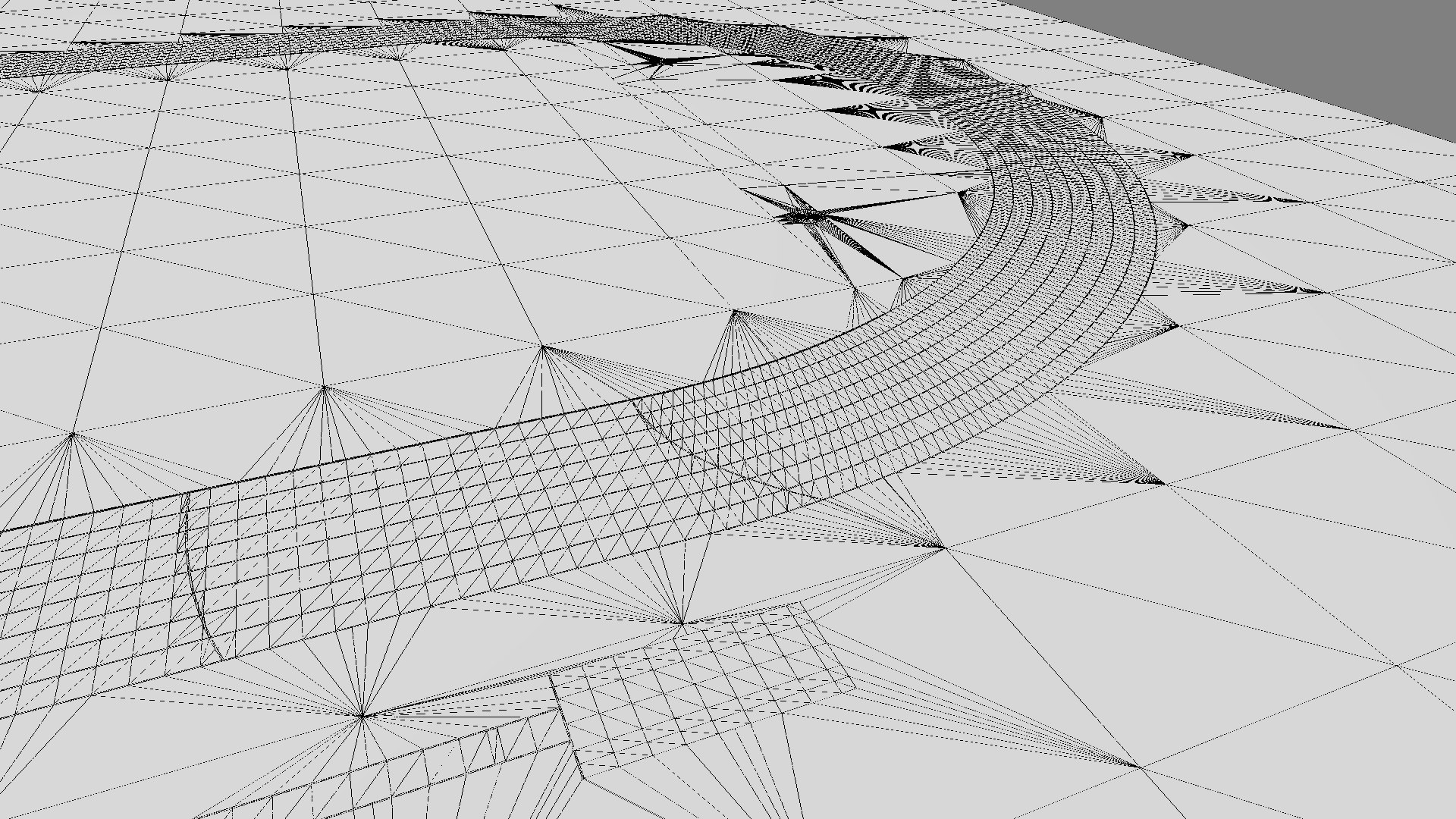 3D Athletic Track And Sectors Model - TurboSquid 2262744