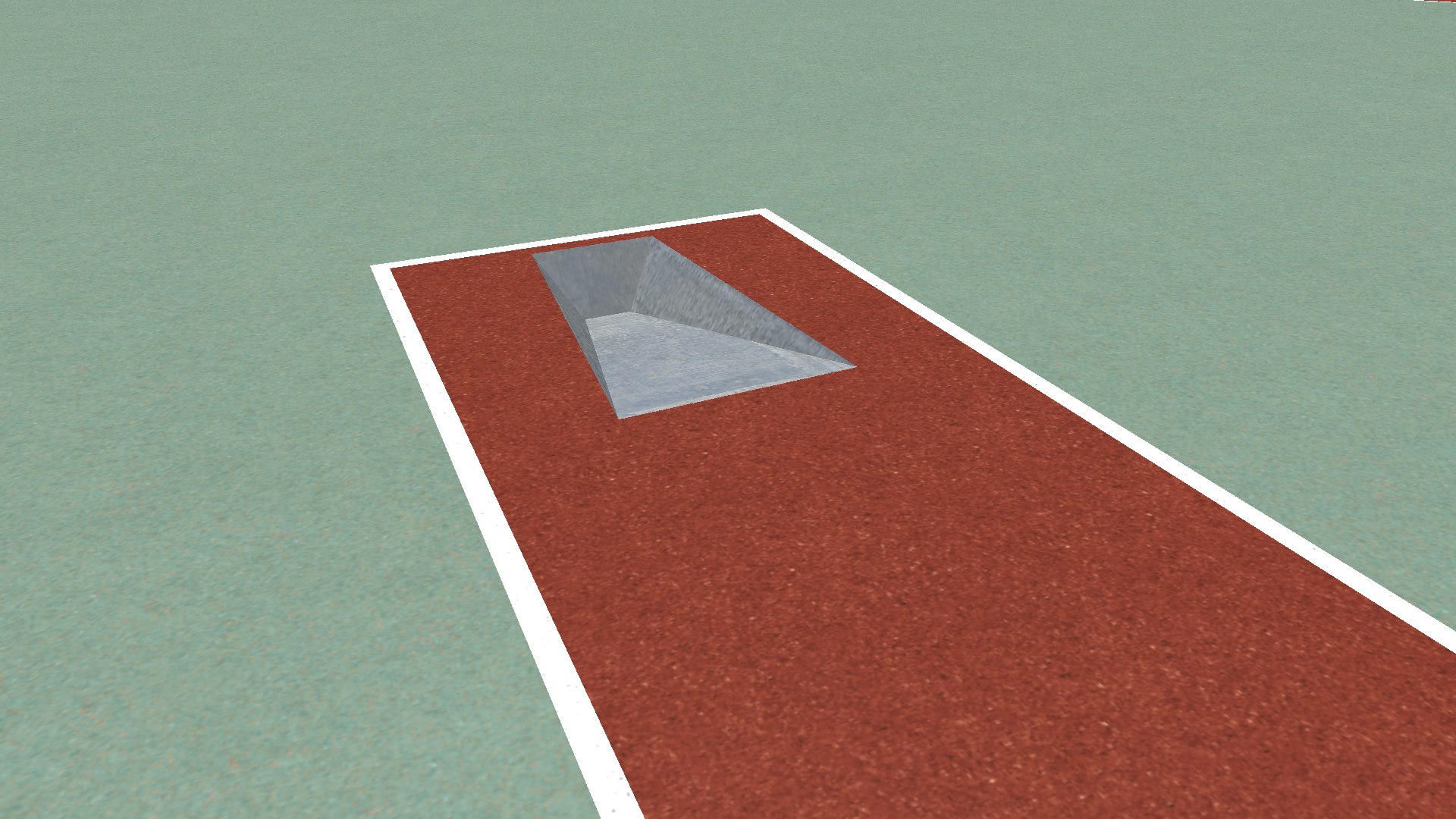 3D Athletic Track And Sectors Model - TurboSquid 2262744