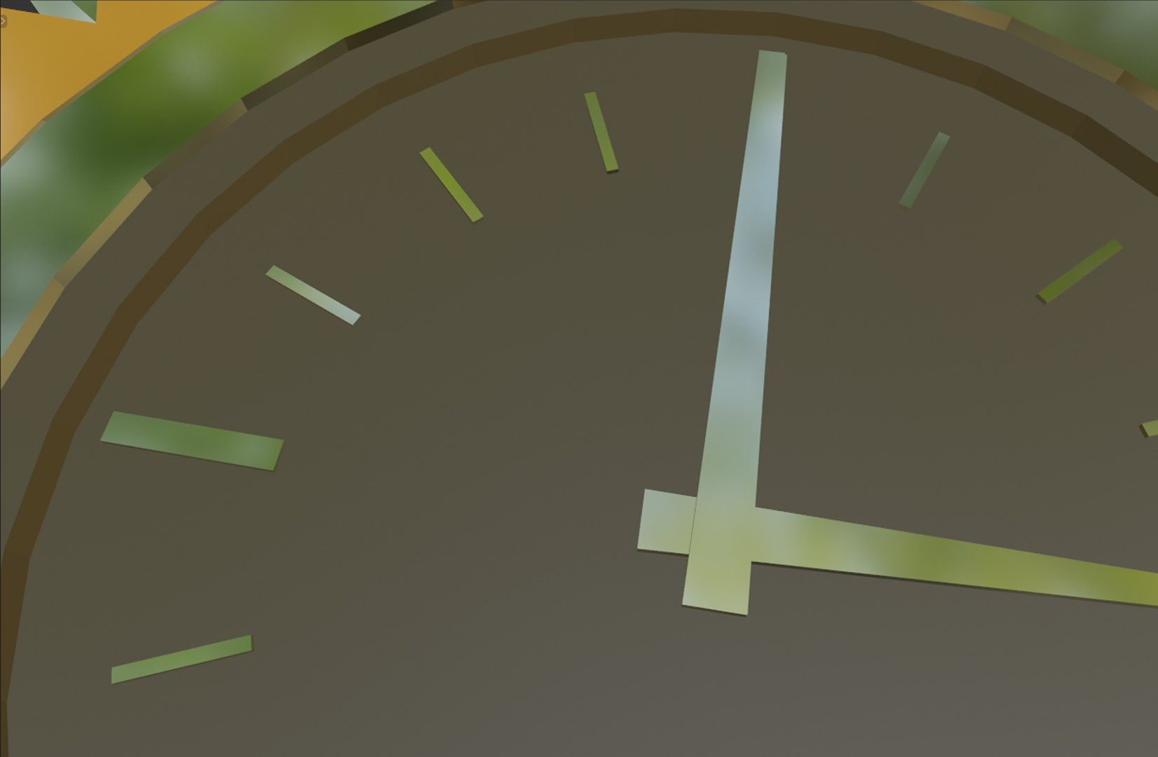 Art Deco Sun Clock 3D Model - TurboSquid 1938735