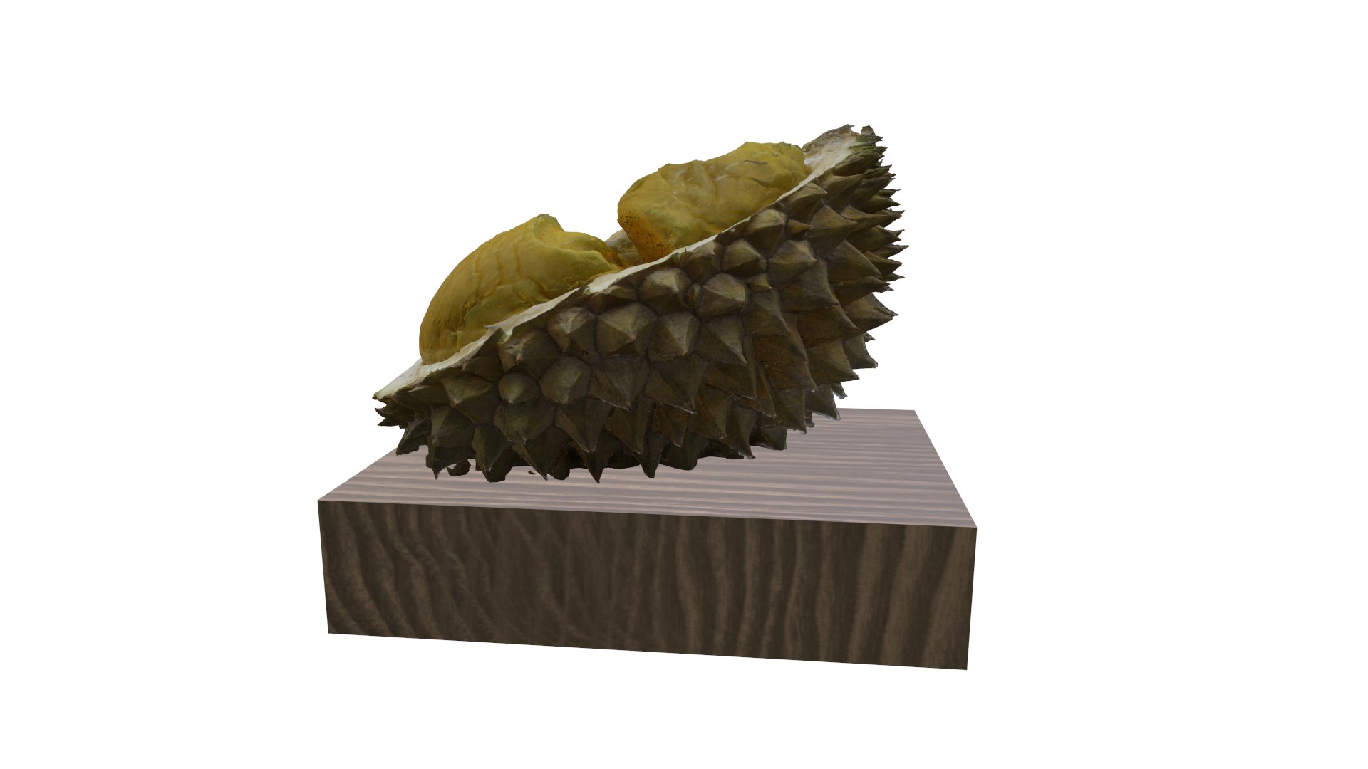 3D Durian Flesh Model - TurboSquid 2128121
