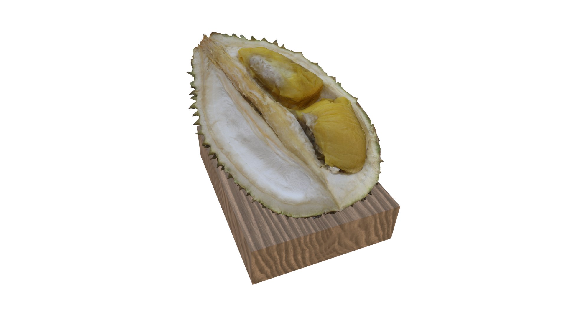 3D Durian Flesh Model - TurboSquid 2128121