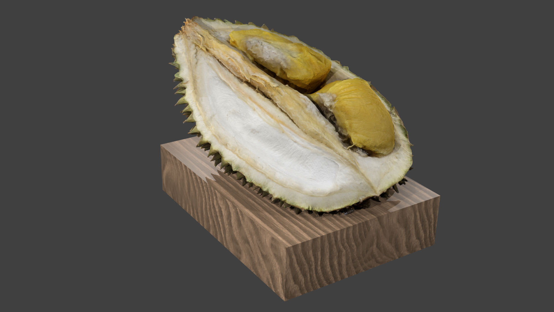 3D Durian Flesh Model - TurboSquid 2128121