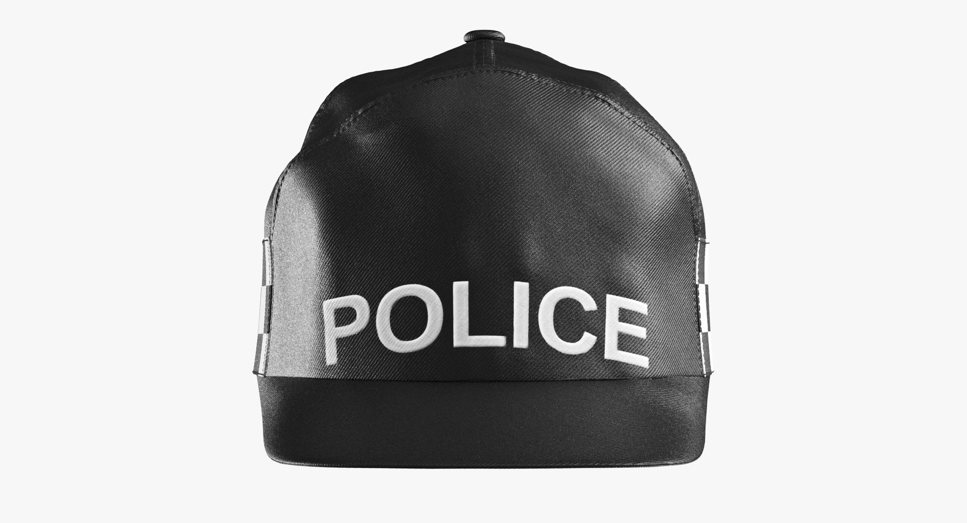 3D Model Baseball Cap Police - TurboSquid 1853823