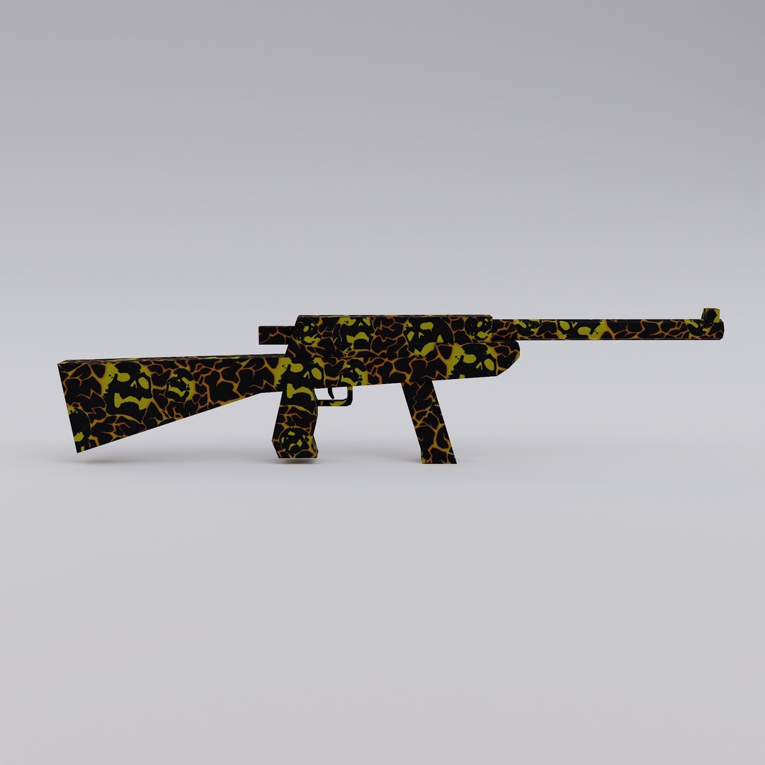 Free 3D Rifle Lowpoly 3dmodel - TurboSquid 1991923