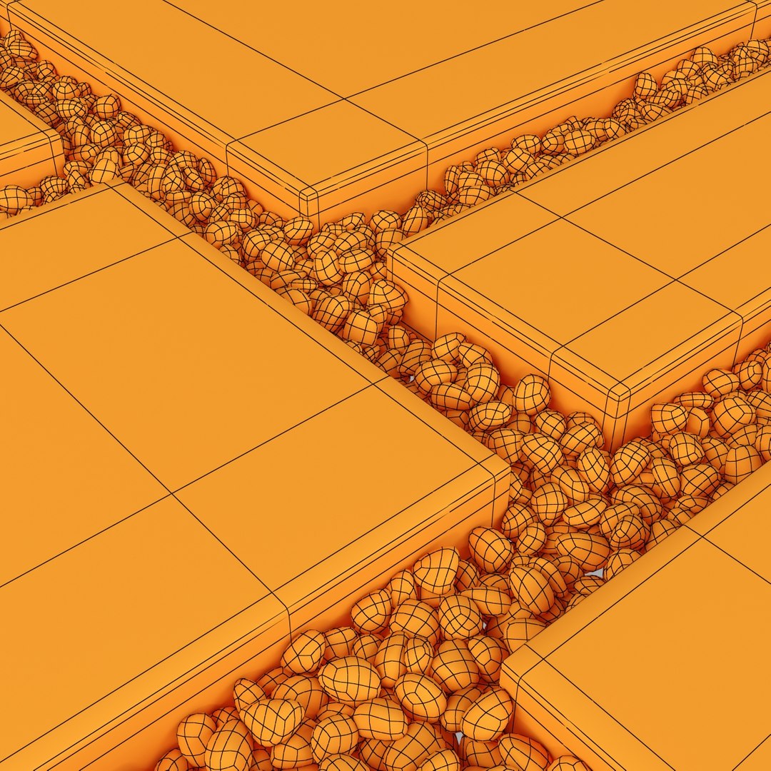 Paving Tile Pebble N10 3D Model - TurboSquid 1869126