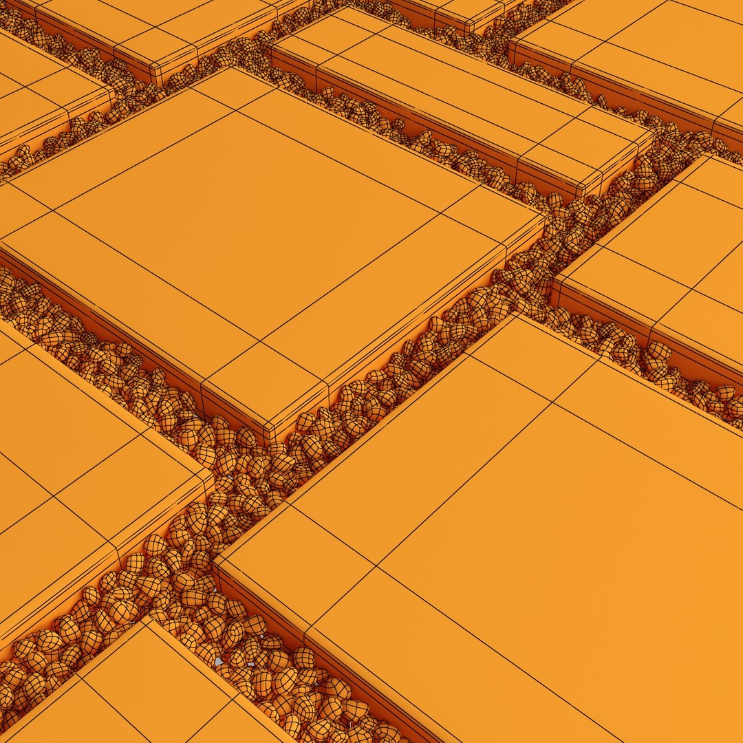 Paving Tile Pebble N10 3D Model - TurboSquid 1869126