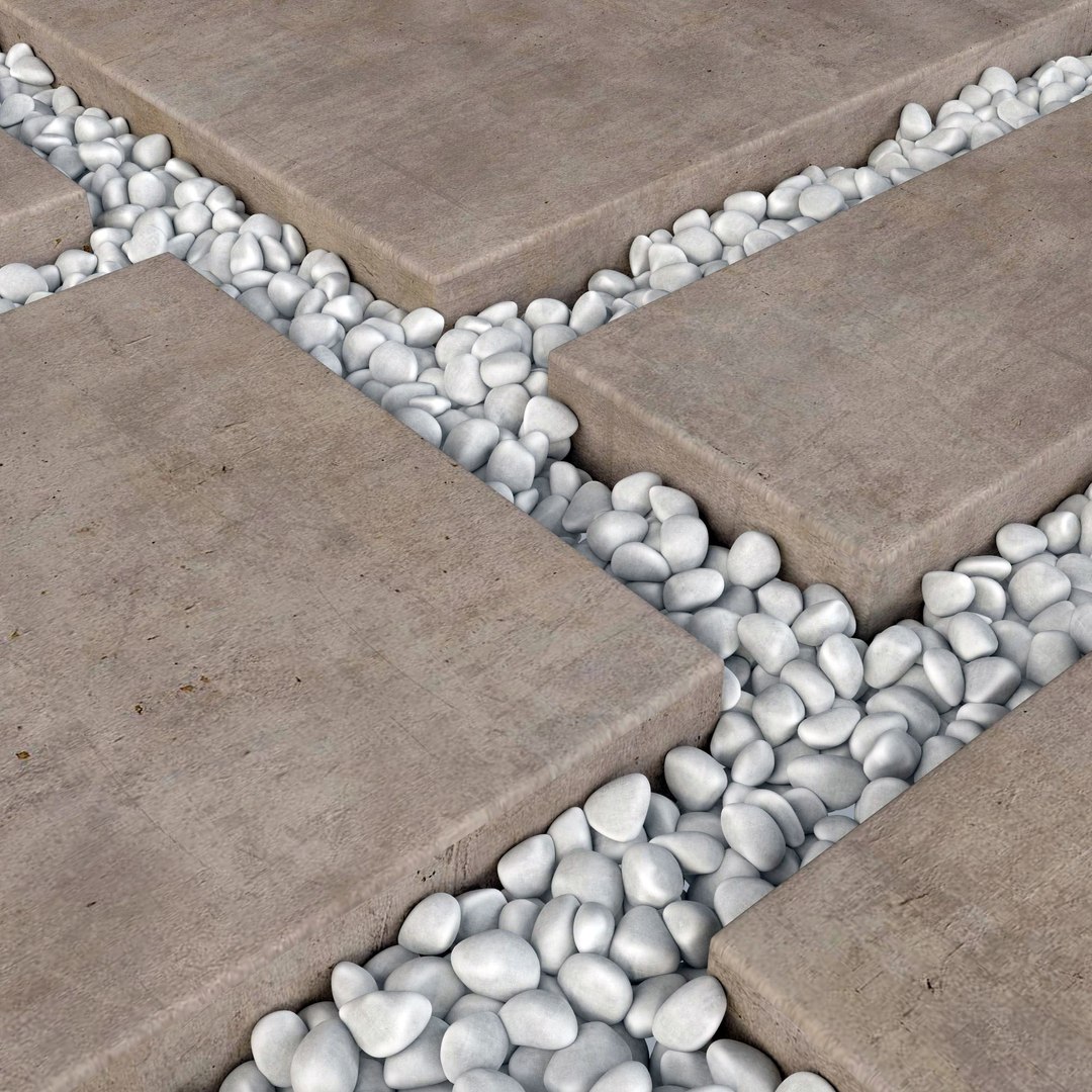 Paving Tile Pebble N10 3D Model - TurboSquid 1869126