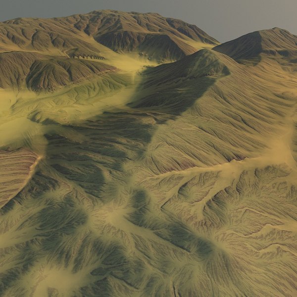 3ds max mountain terrain
