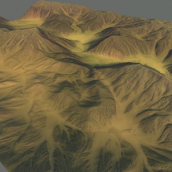 3ds max mountain terrain