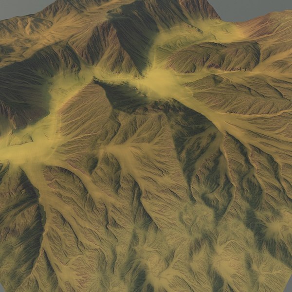 3ds max mountain terrain