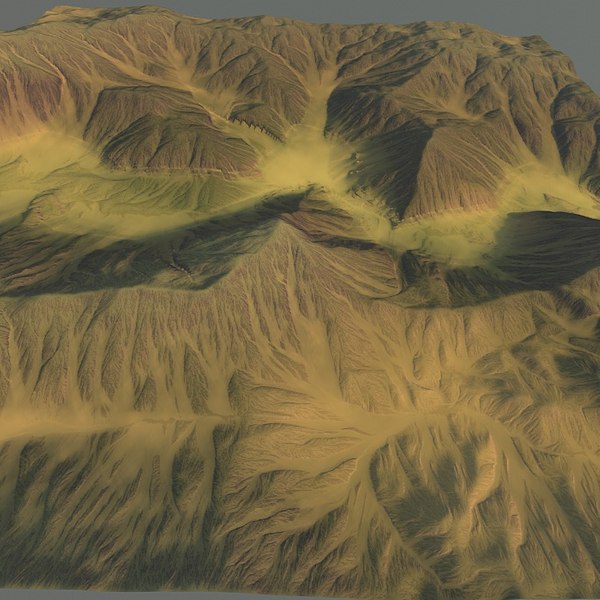 3ds max mountain terrain