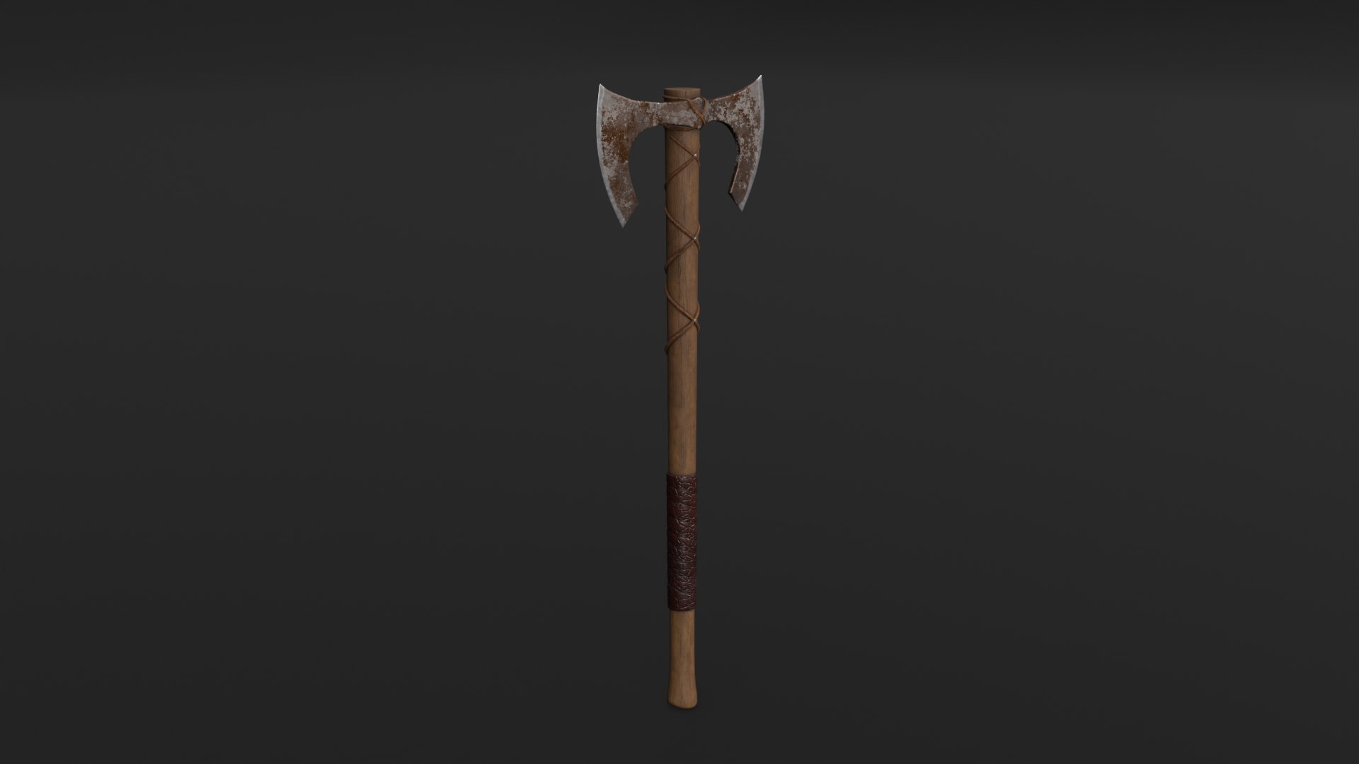 3D Battle Axe 02 Model - TurboSquid 2420275