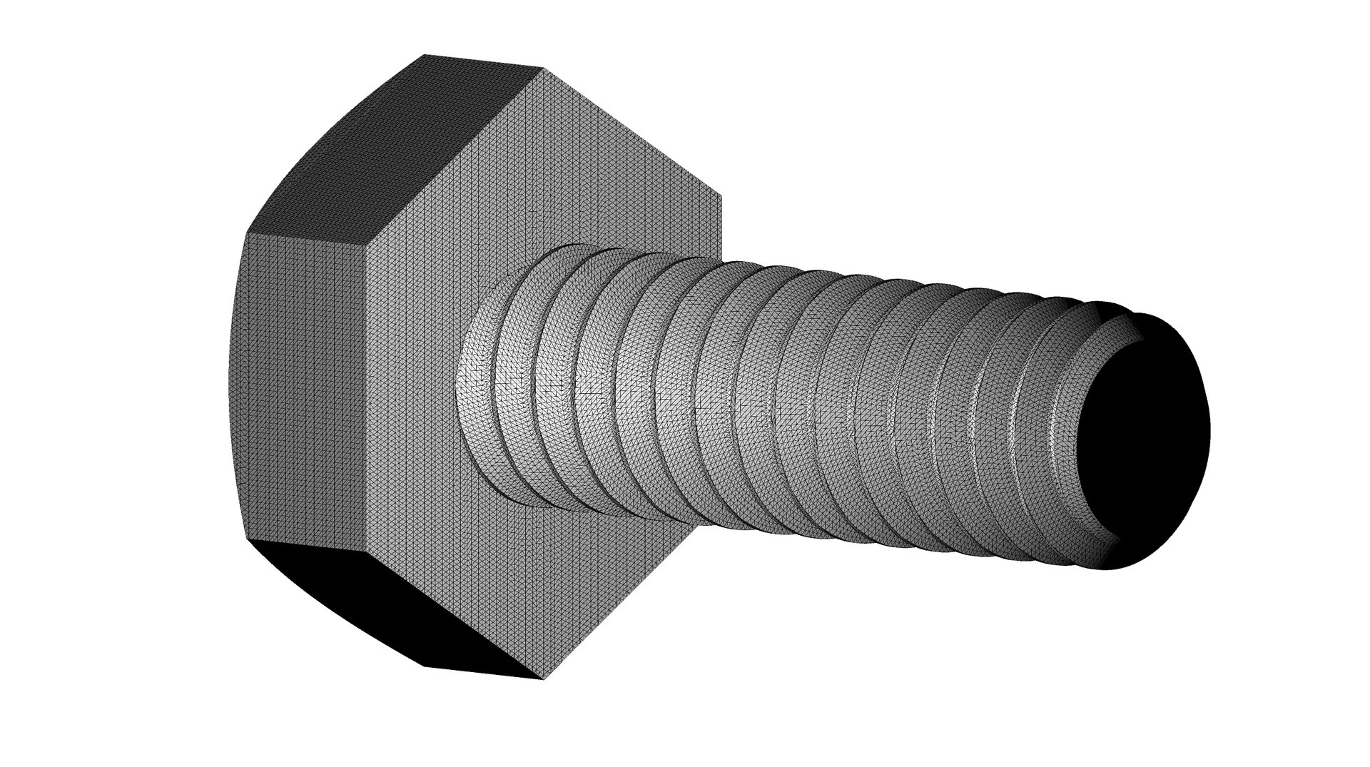3D Screw Bolt M2 Length - TurboSquid 1554654