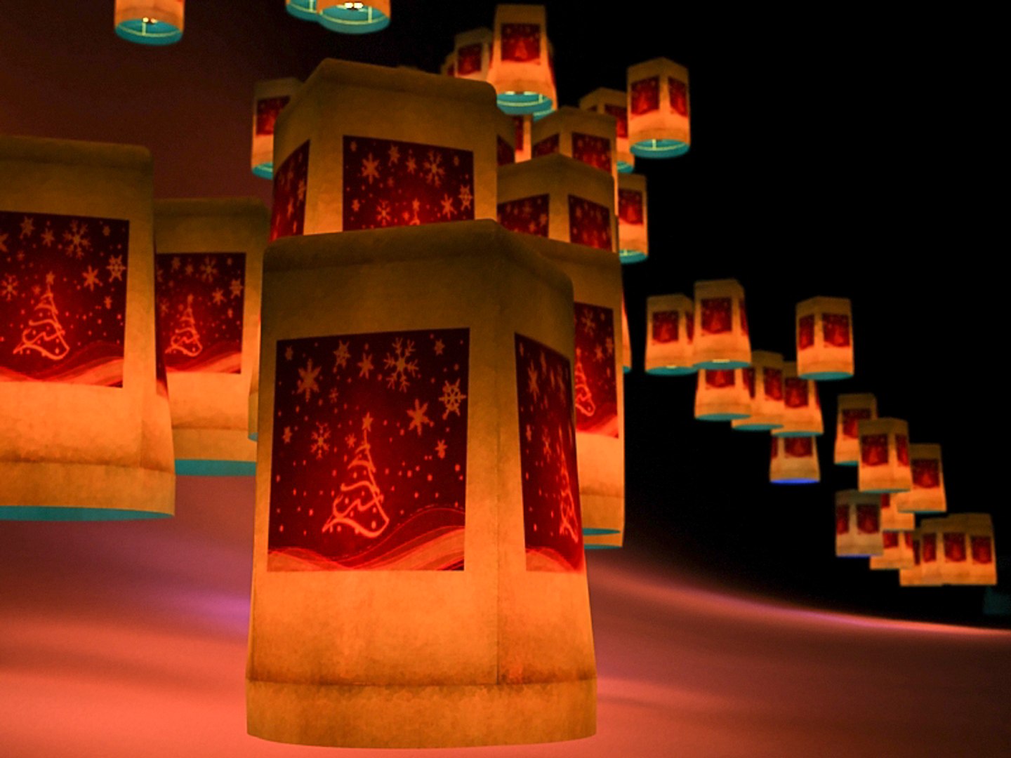 3d light luminair float model