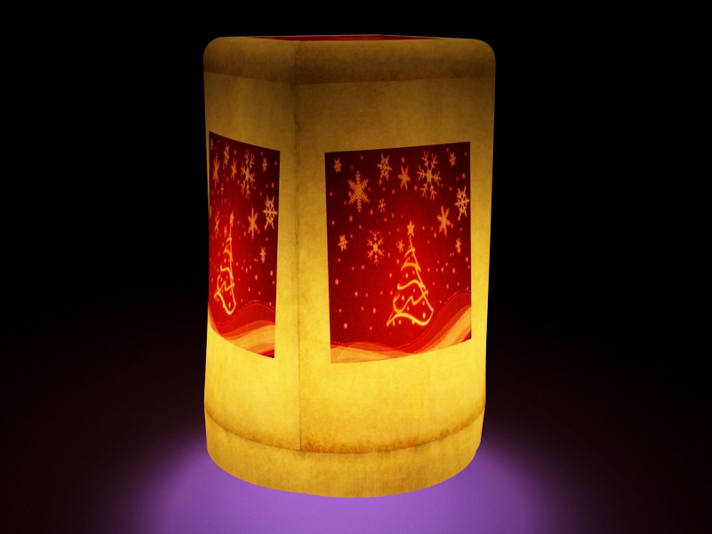 3d light luminair float model